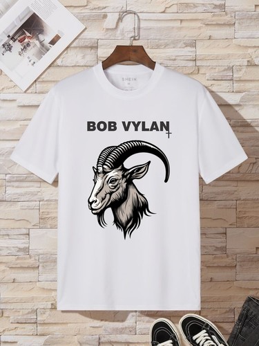 Bob Vylan Goat Tshirt, Music Lovers Goat Faced Shirt, Pop Music Fan ...