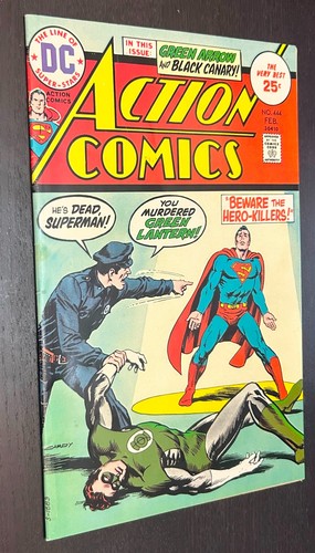ACTION COMICS #444 (DC Comics 1975) -- Bronze Age Superman -- FN | eBay