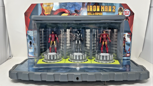 Rare 2010 MARVEL IRON MAN 2 HALL OF ARMOR Target Promo Display BASE ...