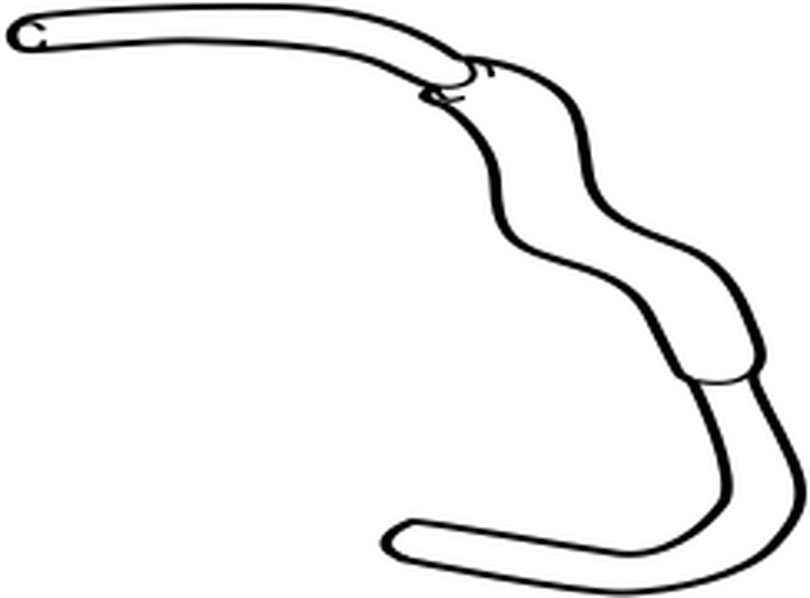 44348-42050 Toyota Hose, oil reservoir to pump, no.1 4434842050, New ...