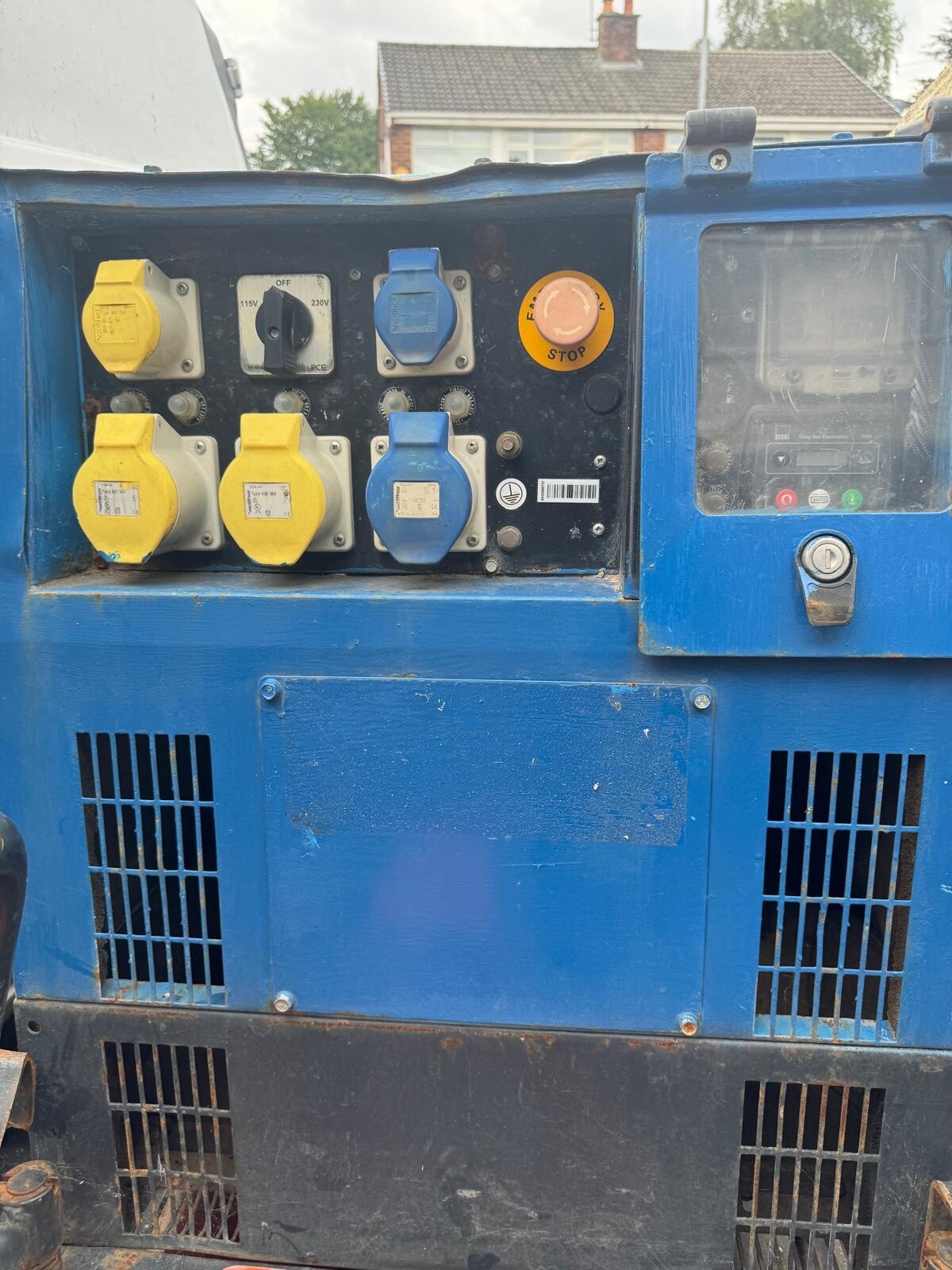 STEPHILL 10KVA GENERATOR KUBOTA DIESEL 10 KVA 110V 240V PRAMAC DEEP SEA ...