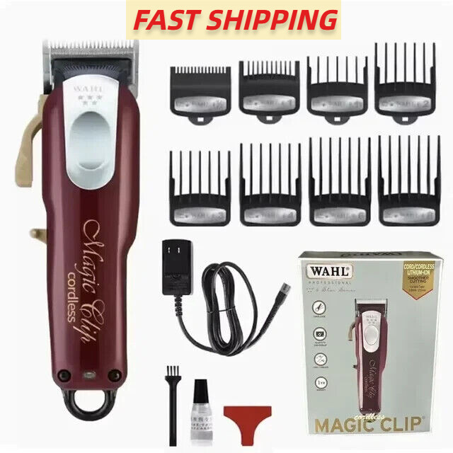 New Wahl Professional 8148 5-Star Series Cordless Magic Clip Cord US STOCK