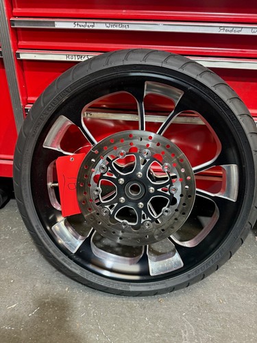 Take-off Harley Davidson 21" front Wheel, Tire & Rotor #16 | eBay