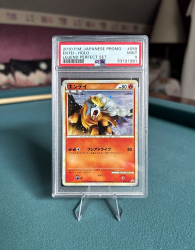 Carte pokémon Entei promo 2010 059/l-p jap gradé psa 9 | eBay