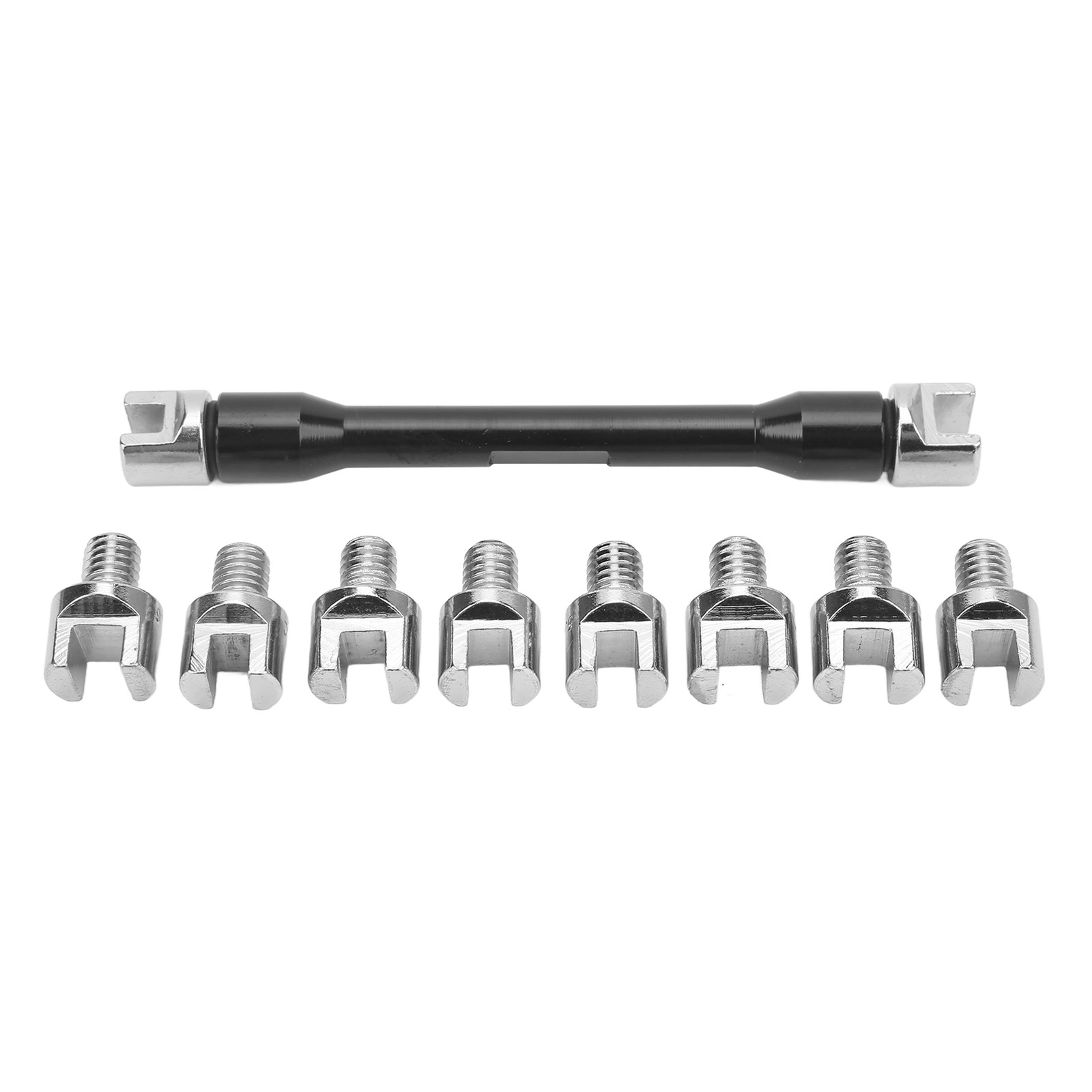 Motorcycle Spoke Wrench Set Spoke Spanner Kit With 10 Interchangeable ...