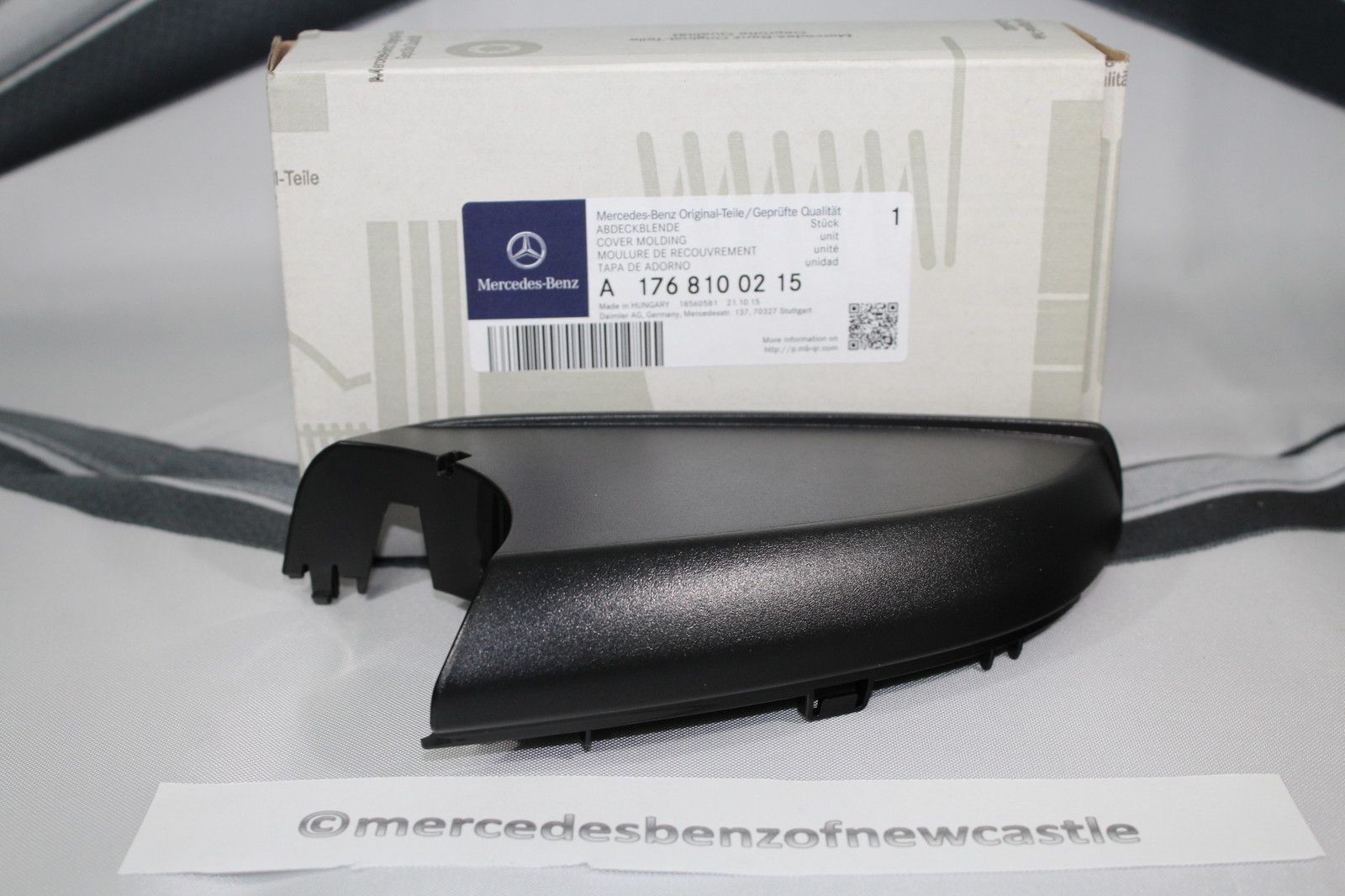 Genuine Mercedes-Benz W176 A-Class RH Wing Mirror Black Under Trim ...