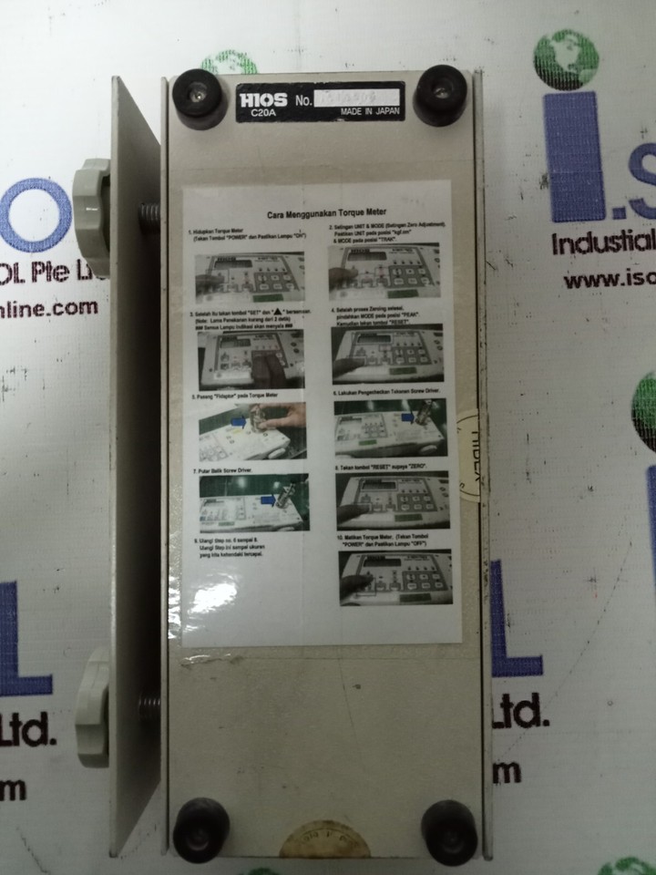 HIOS HP-10 Digital Torque Meter HP10 Torque Transducer W/ Accessories ...