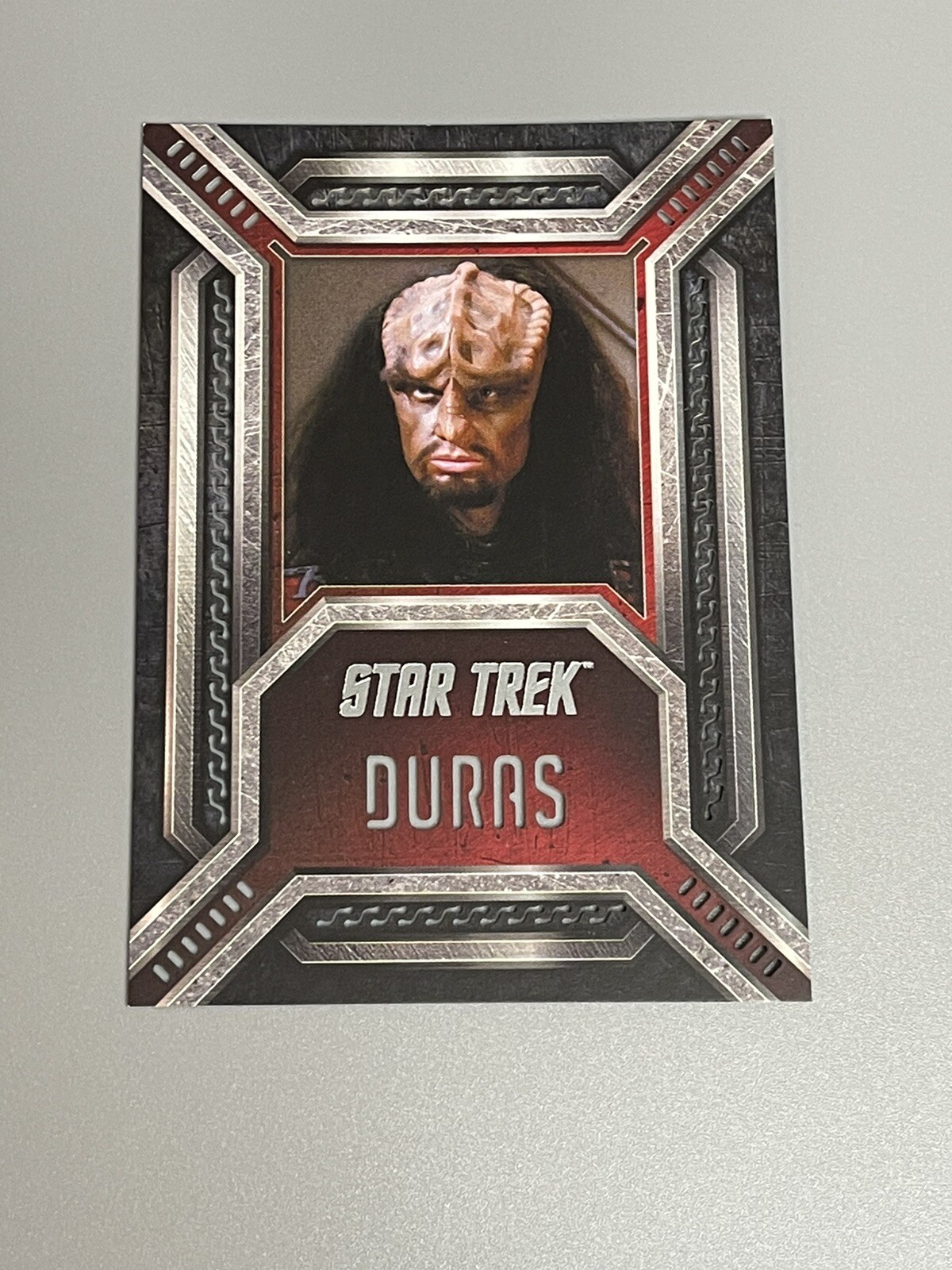 Duras 2022 Rittenhouse Star Trek Next Generation TNG Laser Cut Villains ...