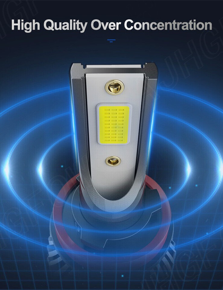 For Chevy Impala Sedan 4-Door 3.8L 2000-2005 LED Headlight Hi/Lo Fog ...