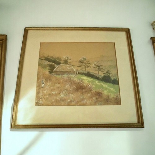 Isle of Wight Antique Painting 1897 American Watercolor Martin Jacob ...