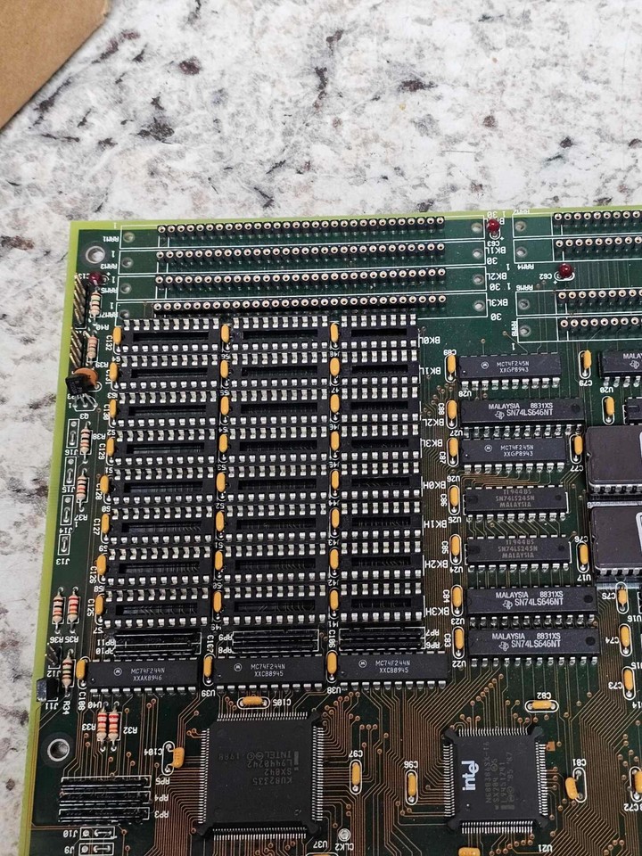 Rare Vintage Retro Intel Motherboard w/Sipp Memory Slots 386SX-16 TECH ...