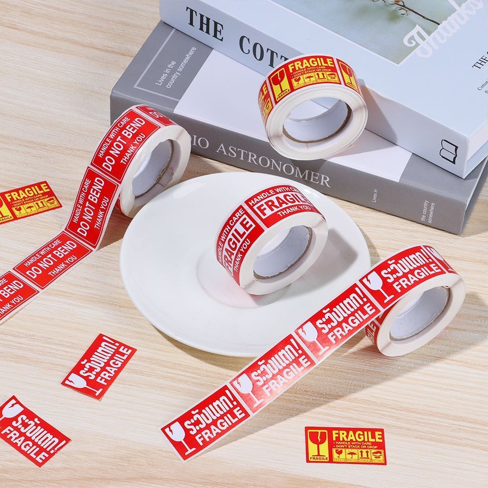 Warning Sticker Handle With Care Keep Shipping Express Label Special ...