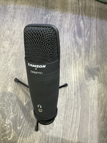 Samson c01u pro usb studio condenser microphone with mount | eBay