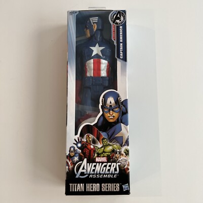 AVENGERS TITAN HERO CAPTAIN AMERICA 12 INCH ACTION FIGURE- The First ...