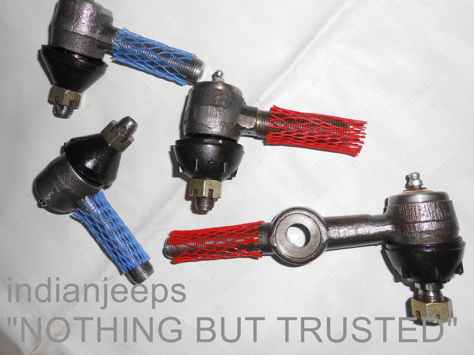 NEW TIE ROD END KIT JEEP MAHINDRA CJ3 CJ5 CJ6 & WILLYS 1948-71 CJ3B CJ5 ...