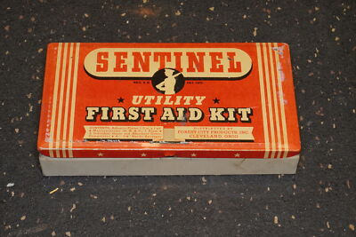 Vintage Sentinal Johnson & Johnson Utility First Aid Kit w/ Contents | eBay