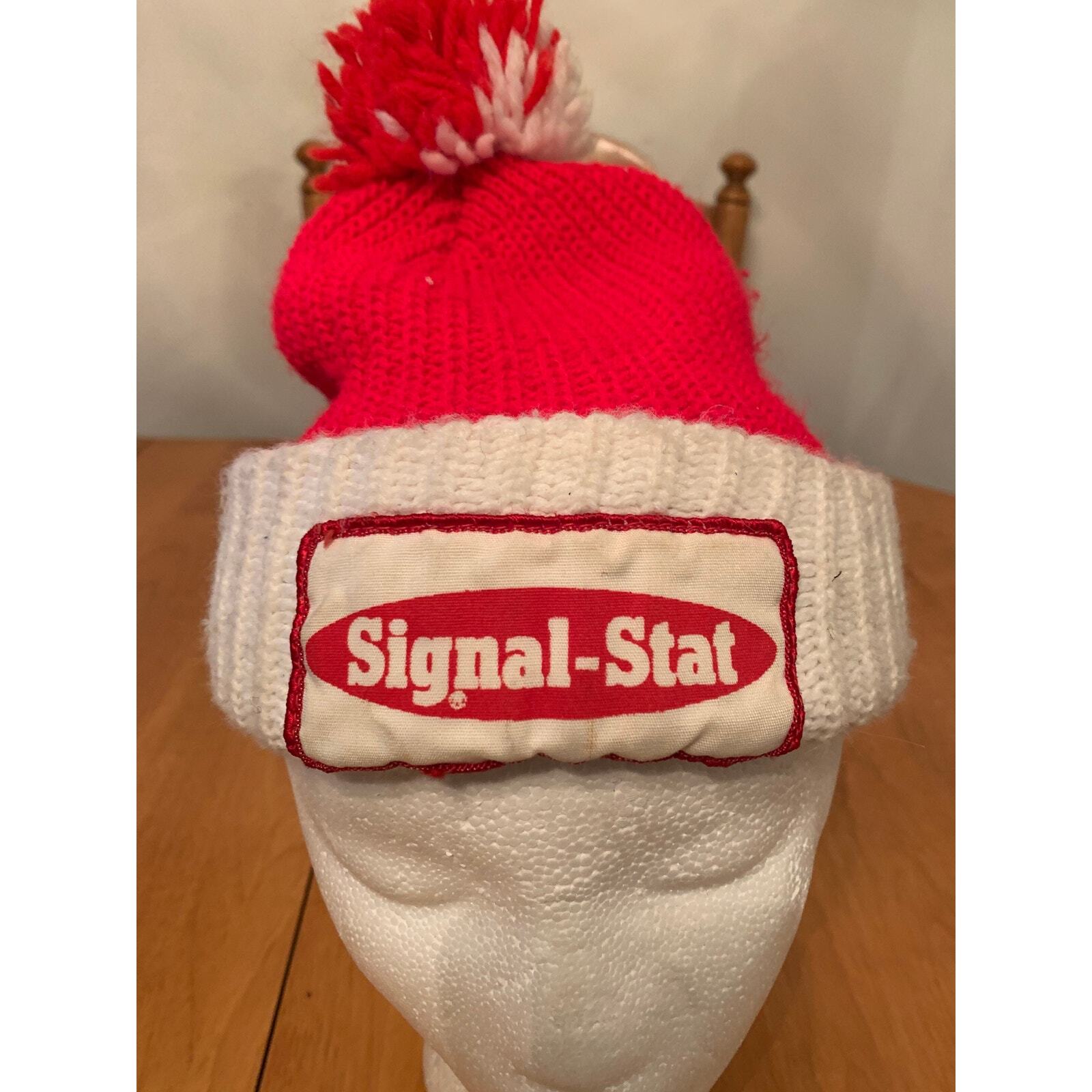 Vintage signal beanie hat 1990s 80s R1 - Gem