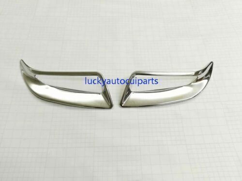 For Lexus RX 350 450H 2016~2022 Chrome Style Rear Fog Light Lamp Cover ...