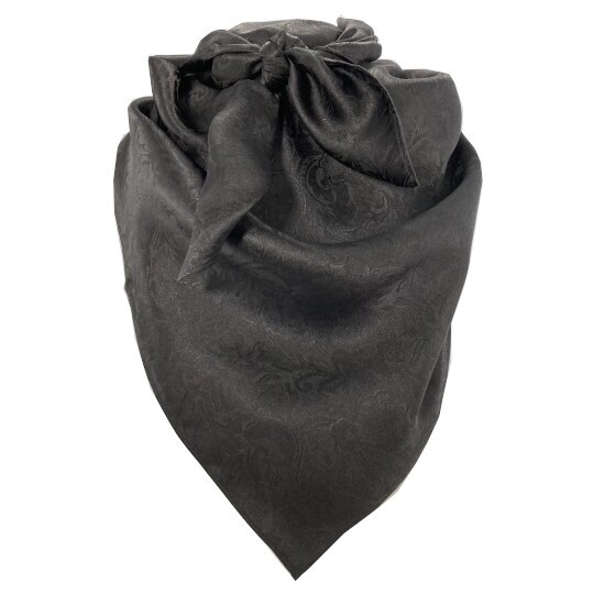 Yellowstone Bandana 100% Silk Wild Rag Jacquard Black 35"X35" | eBay
