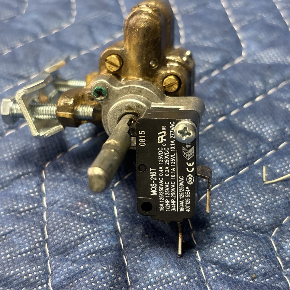 Wolf OEM Cooktop Stove Natural Gas Burner Valve 808018, 9.2K W/Switch ...