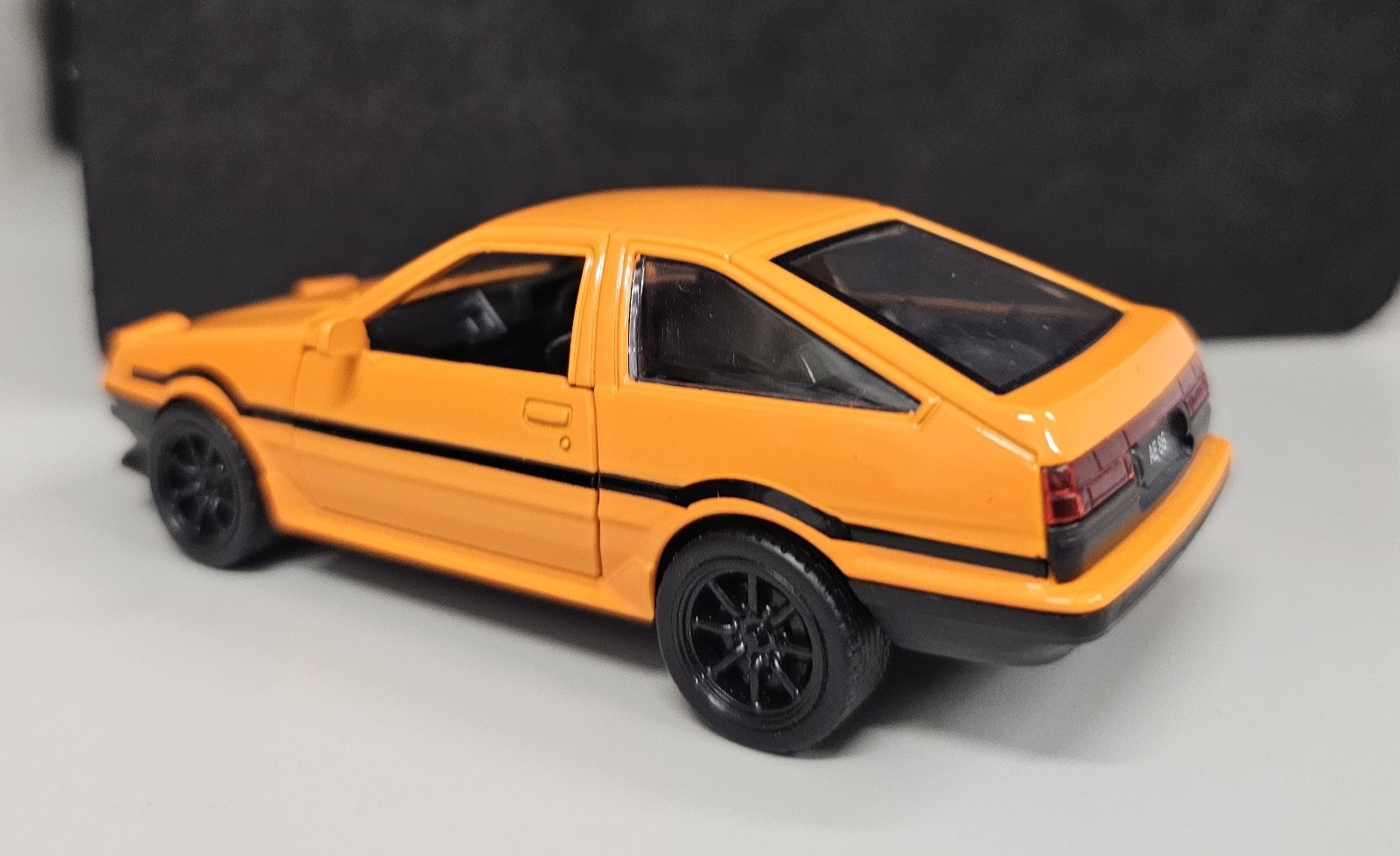 Toyota Corolla AE86 Liftback Yellow Diecast Model Car 1:32 | eBay