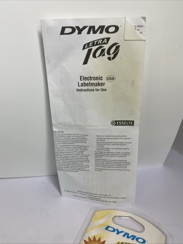 DYMO Letratag 2000 Bright Green With Extra Paper | eBay