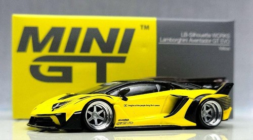Lamborghini Kai Aventador GT Evo 1/64 Aluminum Deep Rim Mini GT Minicar ...