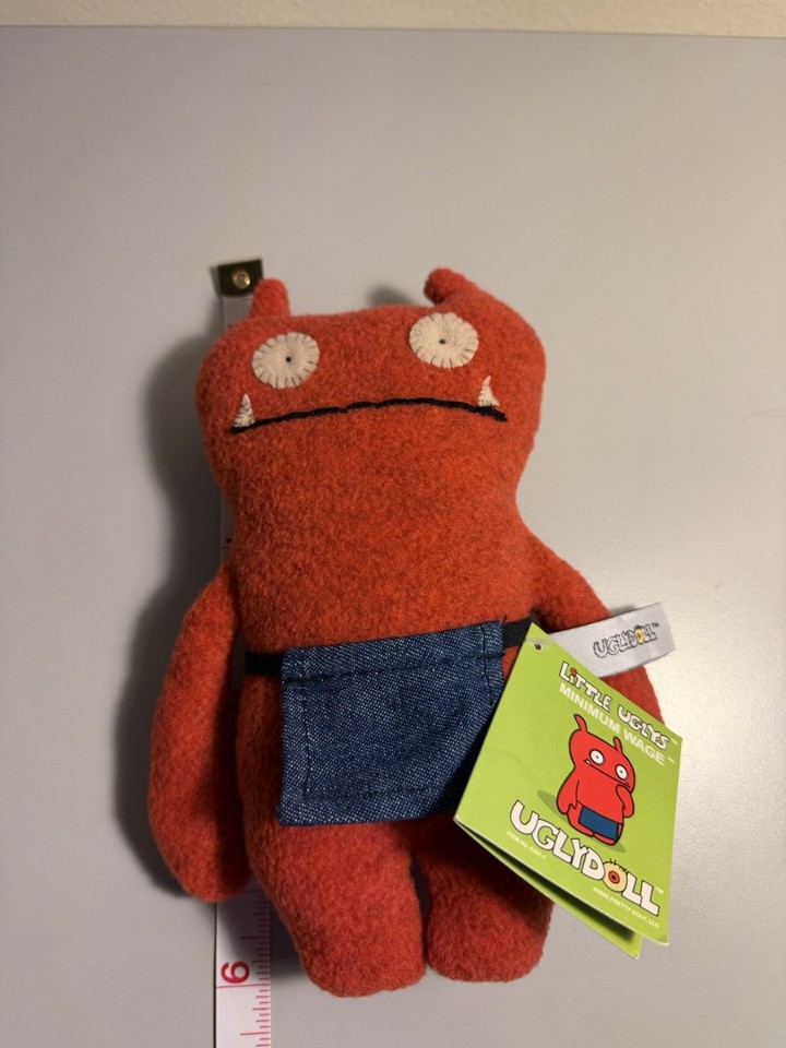 Little Uglys Min Wage W/Tags Plush Ugly Doll | eBay