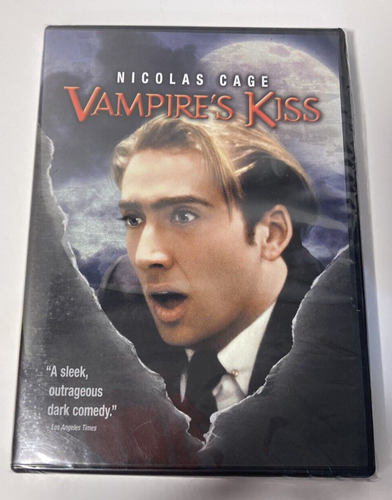 Vampire's Kiss Comedy-Horror Starring Nicolas Cage on DVD Disc New ...