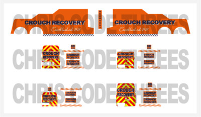 1/76 Code 3 recovery decals set suit Oxford Diecast models - Crouch ...