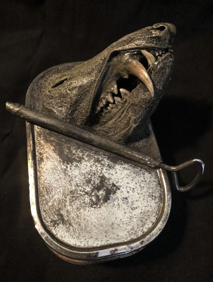 Taxidermy Sideshow Gaff “Canned Opossum” Horror Oddity Curiosity Weird ...
