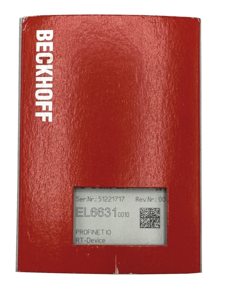 Beckhoff EtherCat 2 Port Communication Interface PROFINET RT - EL6631 ...