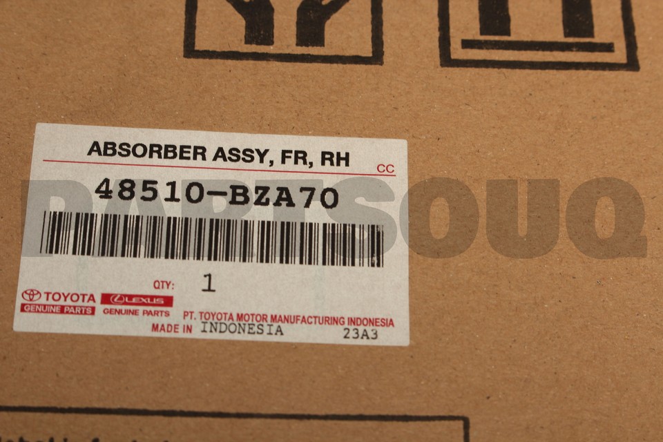 48510BZA70 Genuine Toyota ABSORBER ASSY SHOCK 48510-BZA70 | eBay
