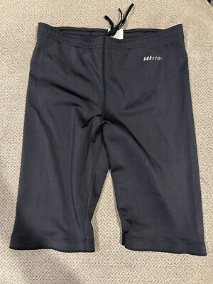 Mens Vintage Hind Black Compression Spandex Running Shorts XL Jock | eBay