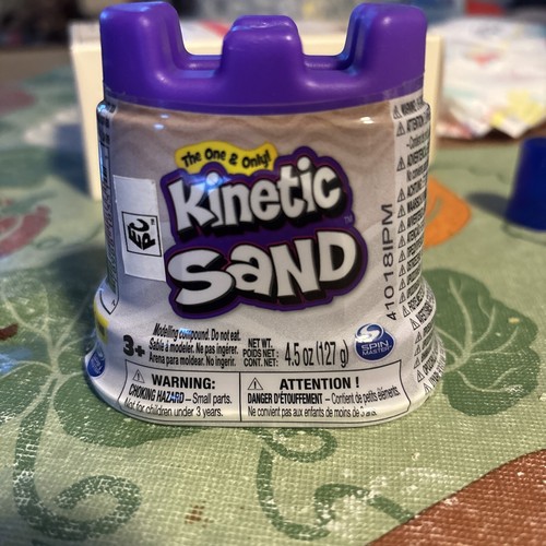 Kinetic Sand Single Container - Individual 4.5oz pack - White Factory ...