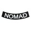 Nomad Black & White Embroidered Rocker Patch, Rocker Patches | eBay