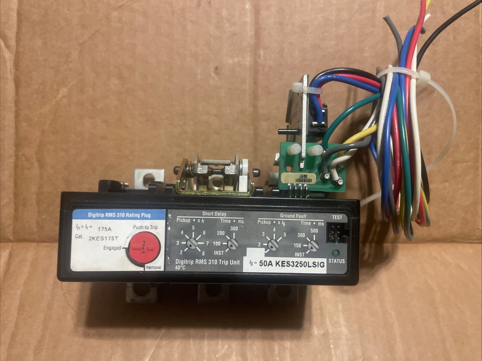 Eaton KES3250LSIG 3 Phase RMS 310 ELECTRONIC LSIG TRIP UNIT 50A | eBay