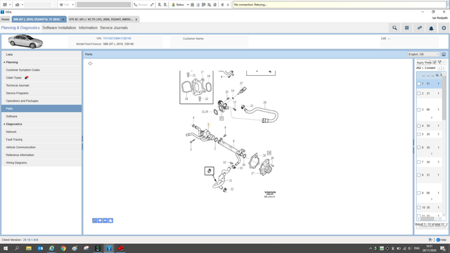 OEM Volvo V70 Mk3 Thermostat 31368373 Genuine for sale online | eBay