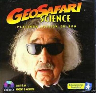 Geosafari Science Platinum PC MAC CD learn rocks minerals planet ...