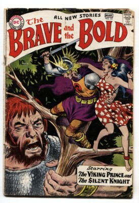 The Brave and the Bold #22 1959- Viking Prince-comic book g | eBay