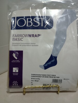 Jobst Farrow Wrap Basic Foot Piece Leg Wrap Adjustable Compression ...