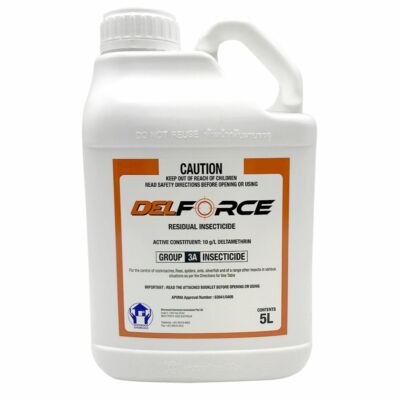 DELFORCE 5 Litre Liquid Insecticide Pest Control Spray Delta methrin ...
