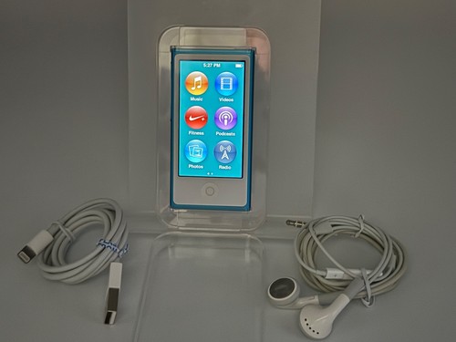 Apple iPod Nano 7th Generation 16GB Model A1446 Blue/TESTED WORKS | eBay