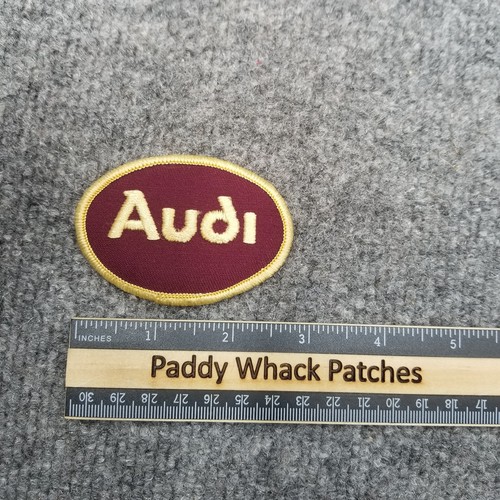 Vintage Audi Patch Car Auto 70s 80s Cars Automobile Racing Work Uniform ...