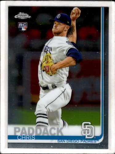 2019 Topps Chrome Update Chris Paddack RC #18 San Diego Padres | eBay