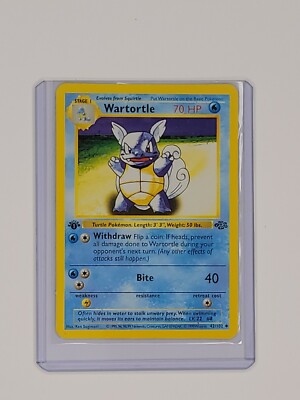 Wartortle Pokémon Card First Edition | eBay