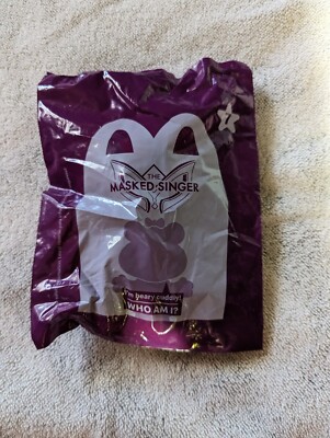McDonald's Masked Singer Happy Meal Toy #7 Miss Teddy Jennifer Holliday ...