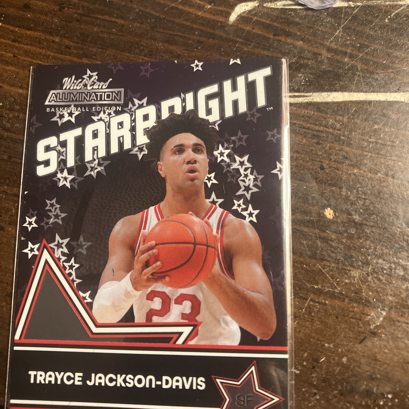2021-22 Wild Card Alumination - Starbright Purple #SB-21 Trayce Jackson ...