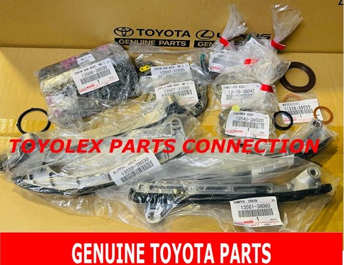 NEW GENUINE TOYOTA & LEXUS OEM TIMING CHAIN KIT 5.7 V8 TUNDRA LX570 ...