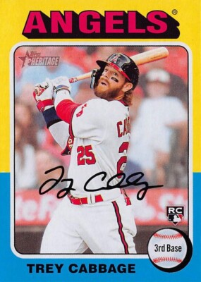 2024 TOPPS HERITAGE (#109) - TREY CABBAGE RC | eBay